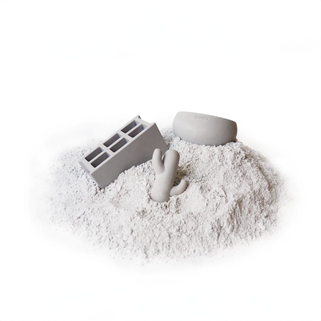 Sachet béton créatif - 1kg (Gris, Terracota, Blanc) - Gone's